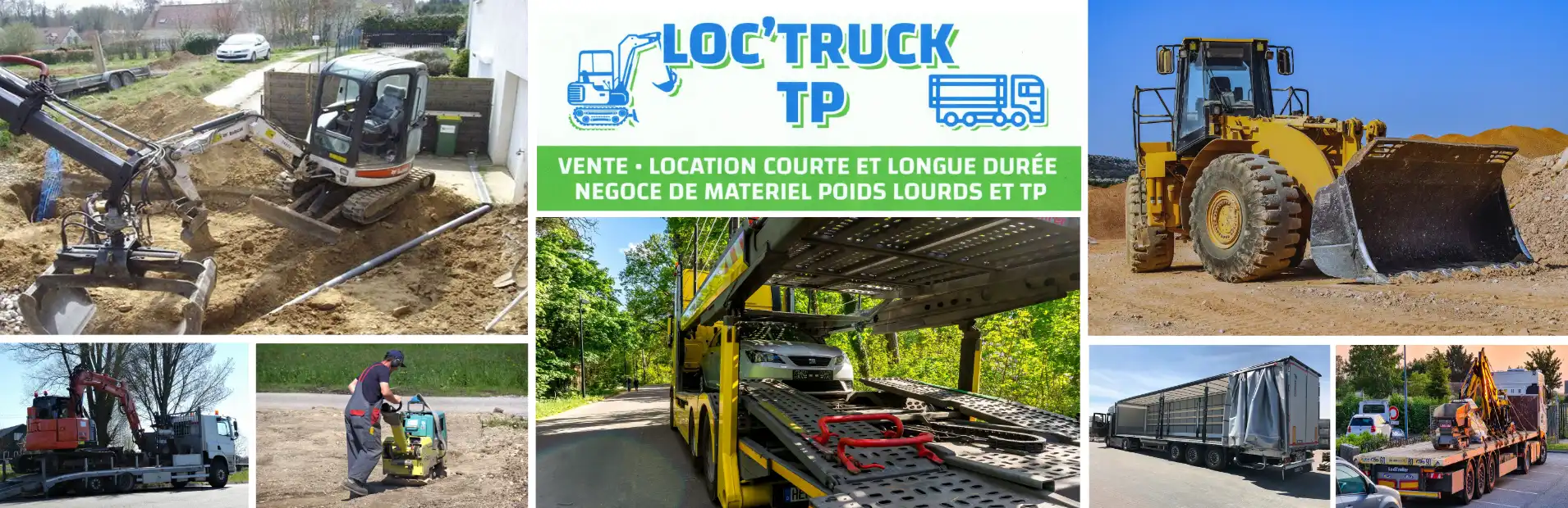 Locations et achats de matériels Poids lourds et TP à Ham